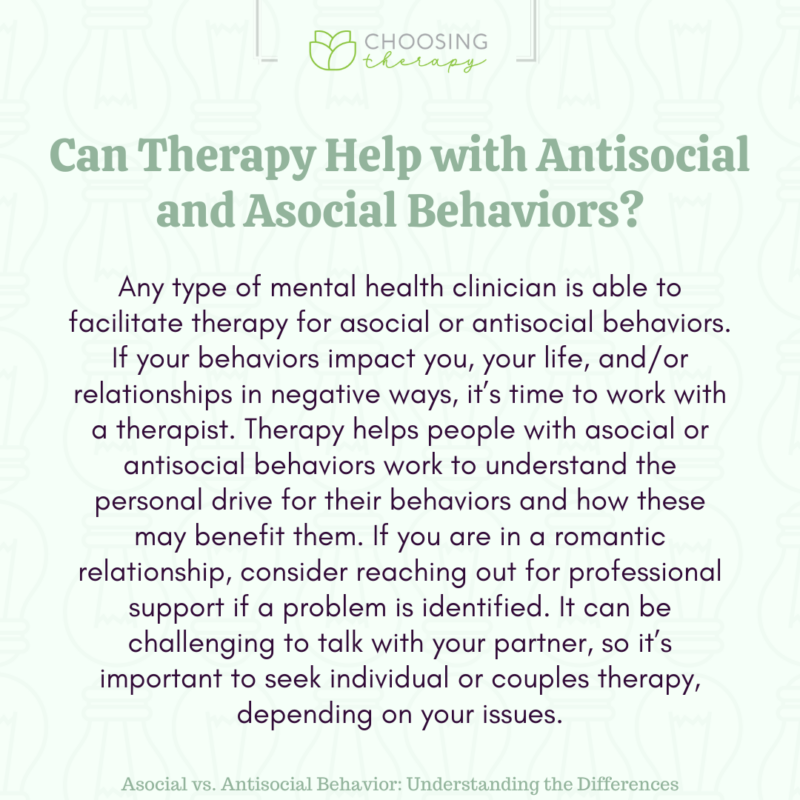 What’s the Difference Between Being Asocial vs. Antisocial?