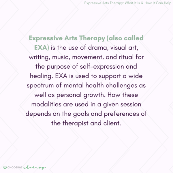 What Is Expressive Arts Therapy?