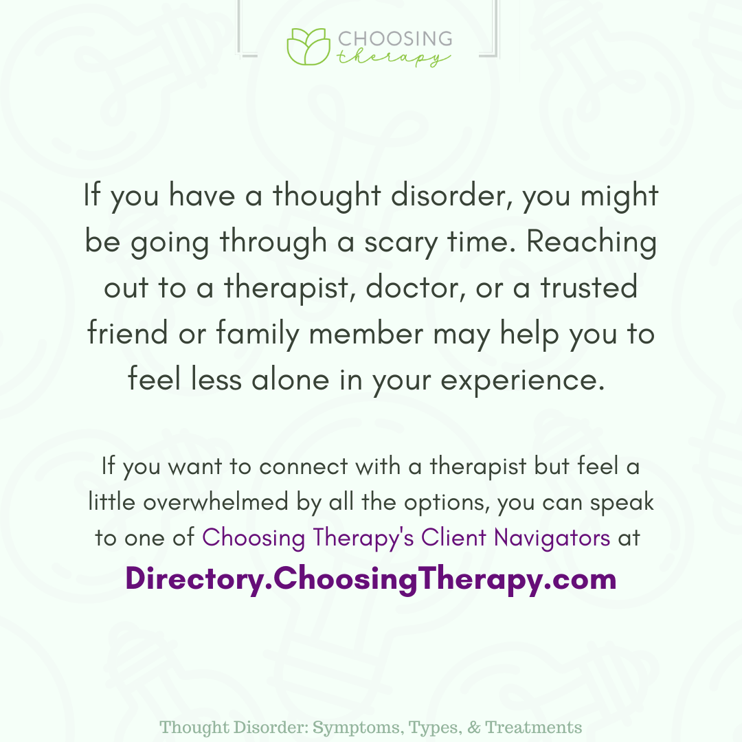 Thought Disorder: Symptoms, Types, & Treatments - Choosing Therapy