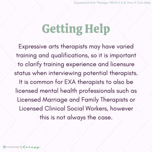 Expressive Arts Therapy: What It Is & How It Can Help - Choosing Therapy