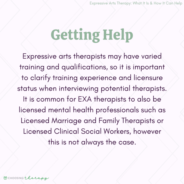 Expressive Arts Therapy: What It Is & How It Can Help - Choosing Therapy