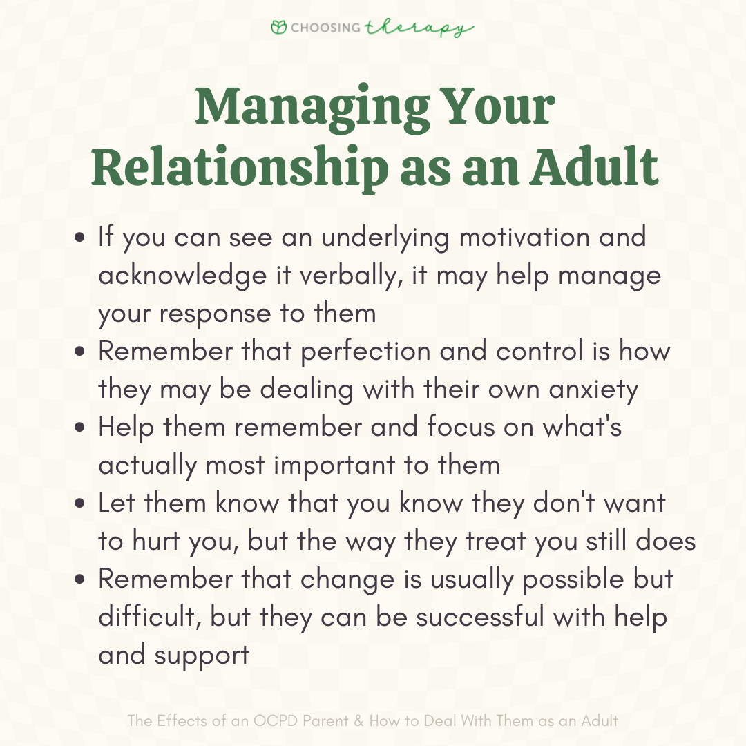 Growing Up with an OCPD Parent: What are the Effects on the Child?