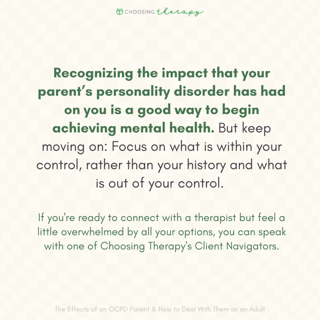 Growing Up with an OCPD Parent: What are the Effects on the Child?