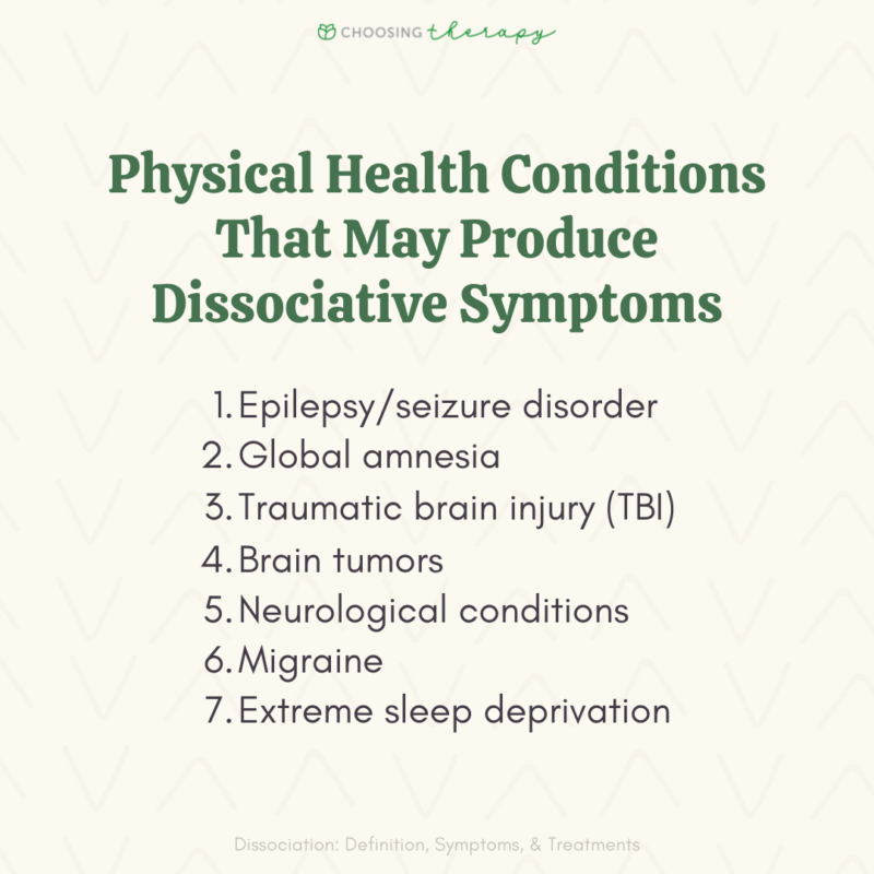 Dissociation: Definition, Symptoms, & Treatments - Choosing Therapy