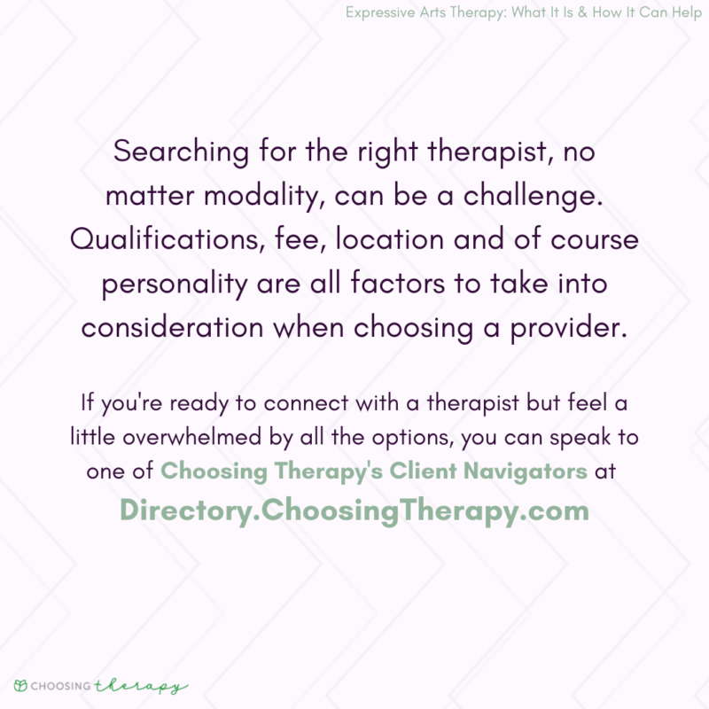 Expressive Arts Therapy: What It Is & How It Can Help - Choosing Therapy