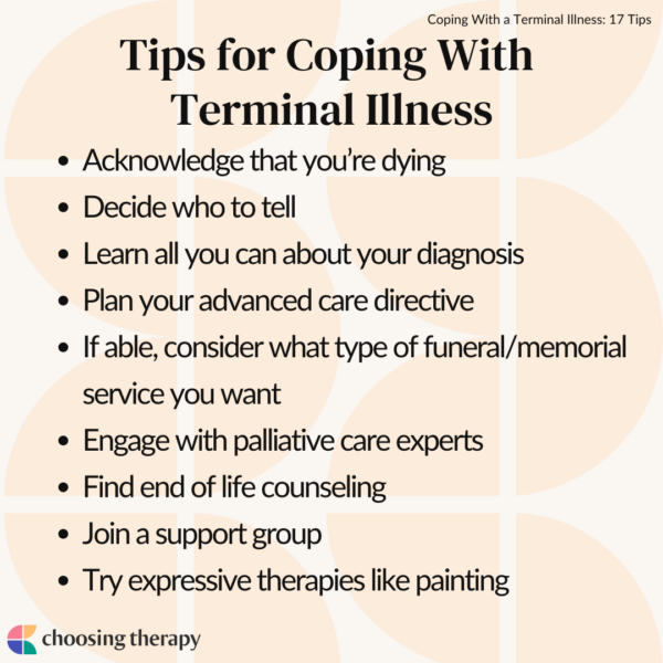 17 Tips for Coping With a Terminal Illness
