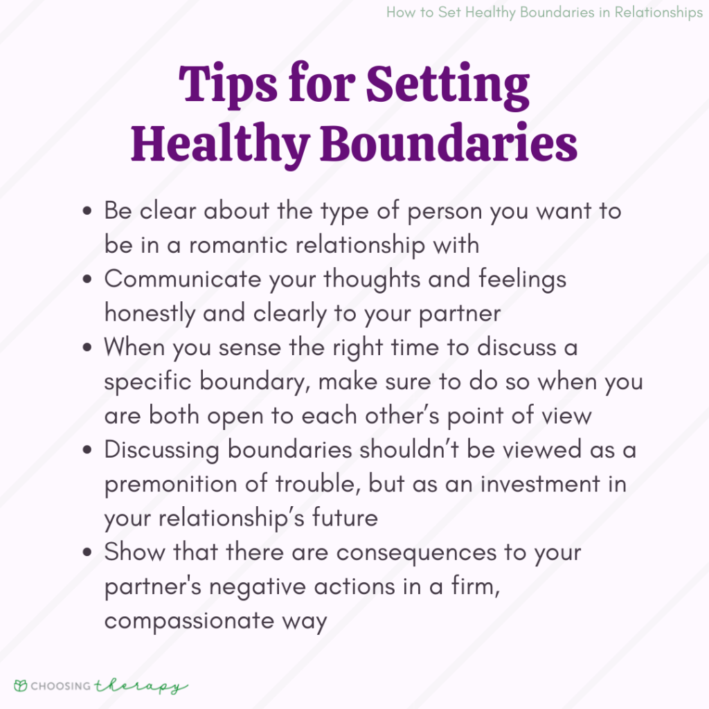 How to Set Healthy Boundaries in Relationships