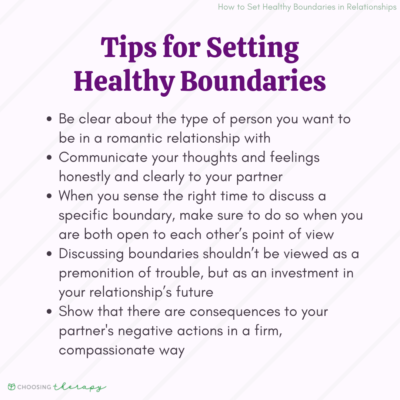 How to Set Healthy Boundaries in Relationships