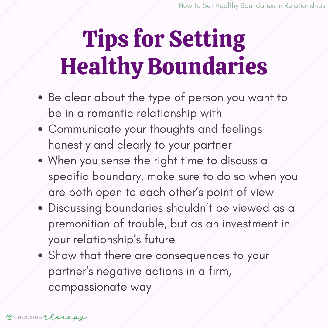 How to Set Healthy Boundaries in Relationships