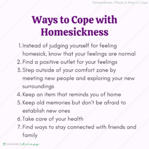 Homesickness: Signs, Effects & 7 Ways to Cope | ChoosingTherapy.com