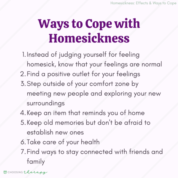 Homesickness: Signs, Effects & 7 Ways to Cope | ChoosingTherapy.com