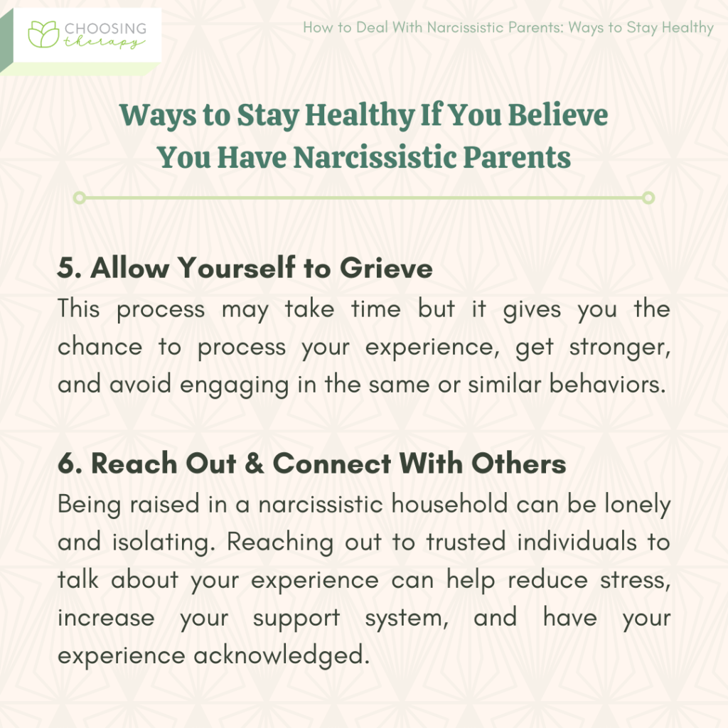 7 Tips to Help Deal with Narcissistic Parents