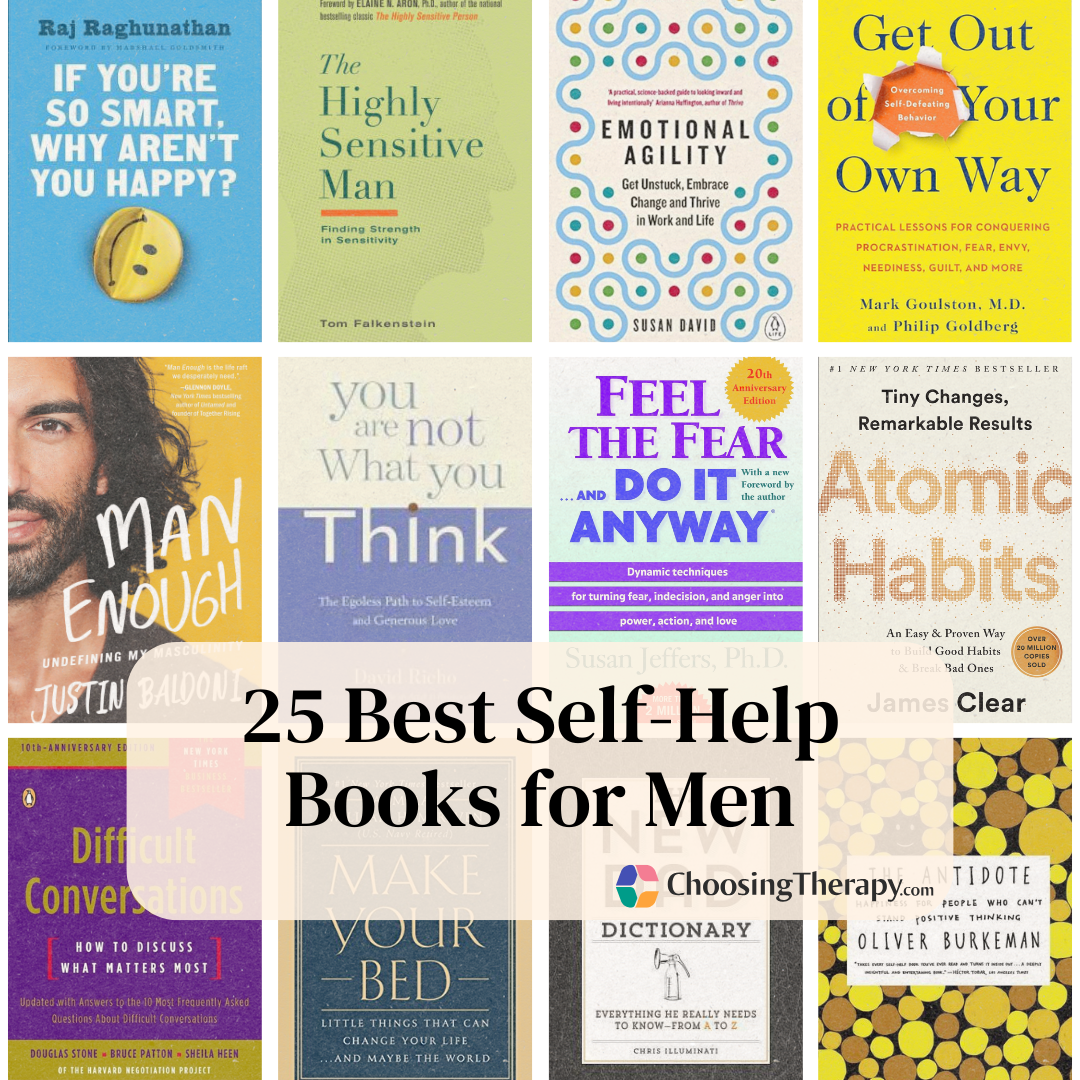 25 Best Self-Help Books for Men