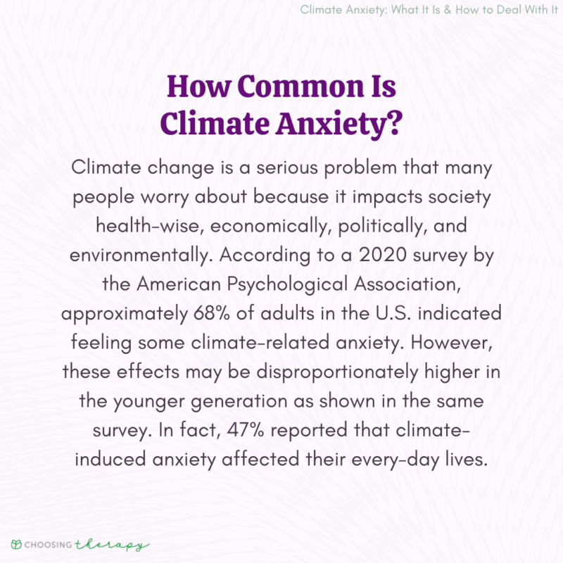 How to Deal With Climate Anxiety