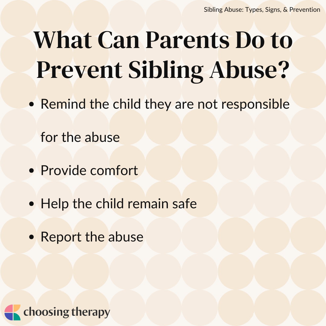 What Is Sibling Abuse?