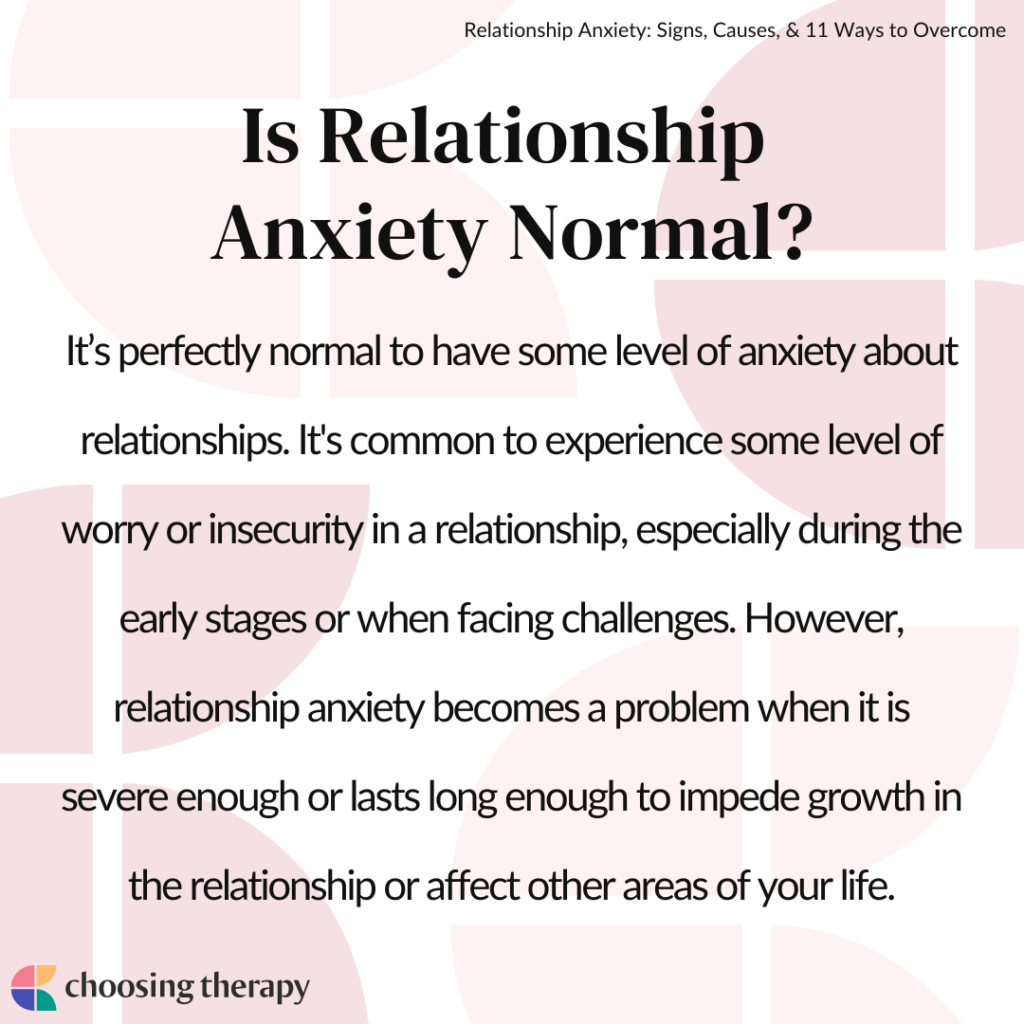 Understanding & Overcoming Relationship Anxiety