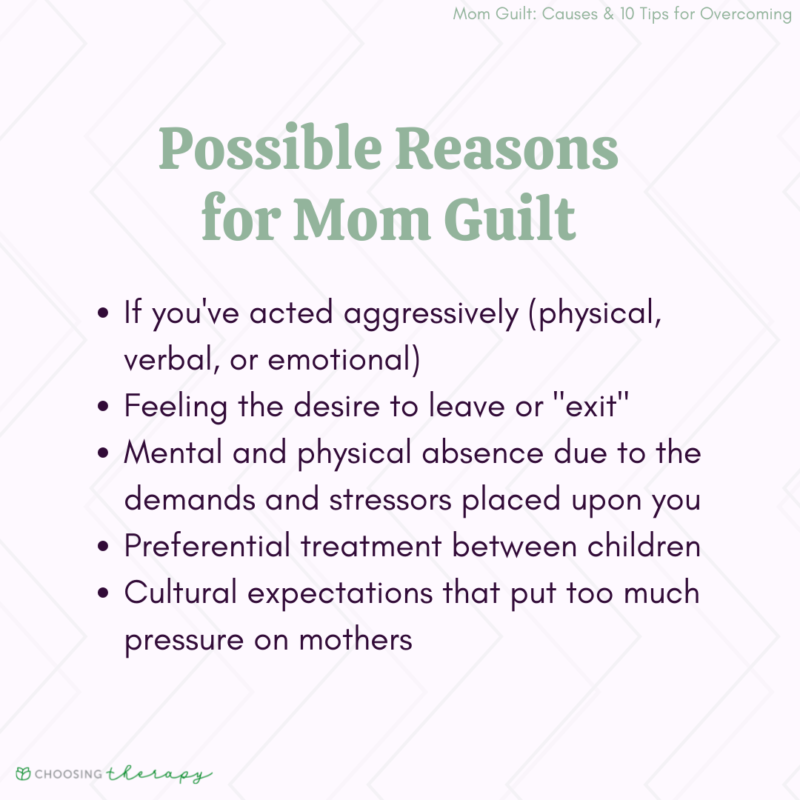 13 Tips for Overcoming Mom Guilt