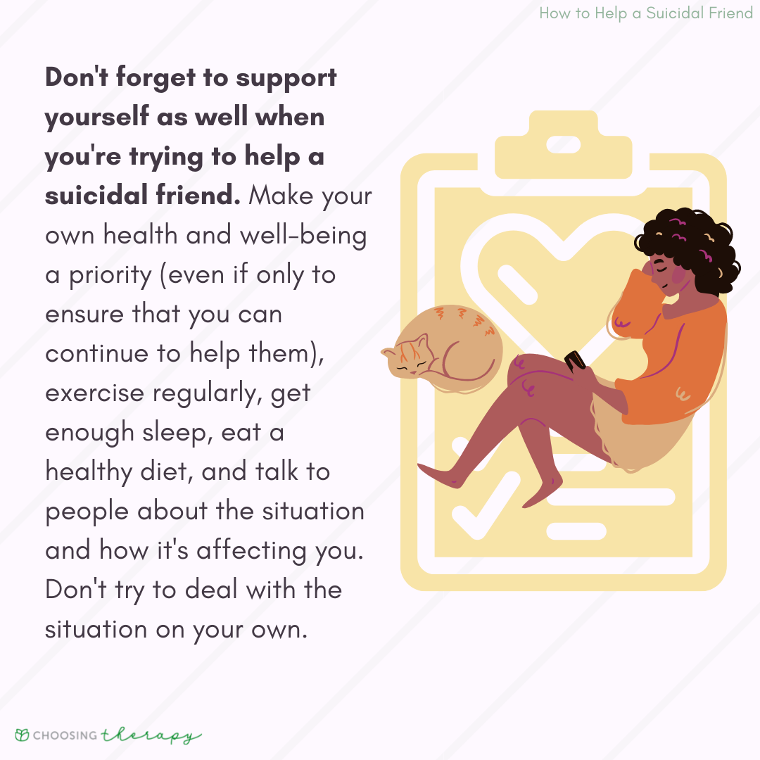 How to Help a Suicidal Friend