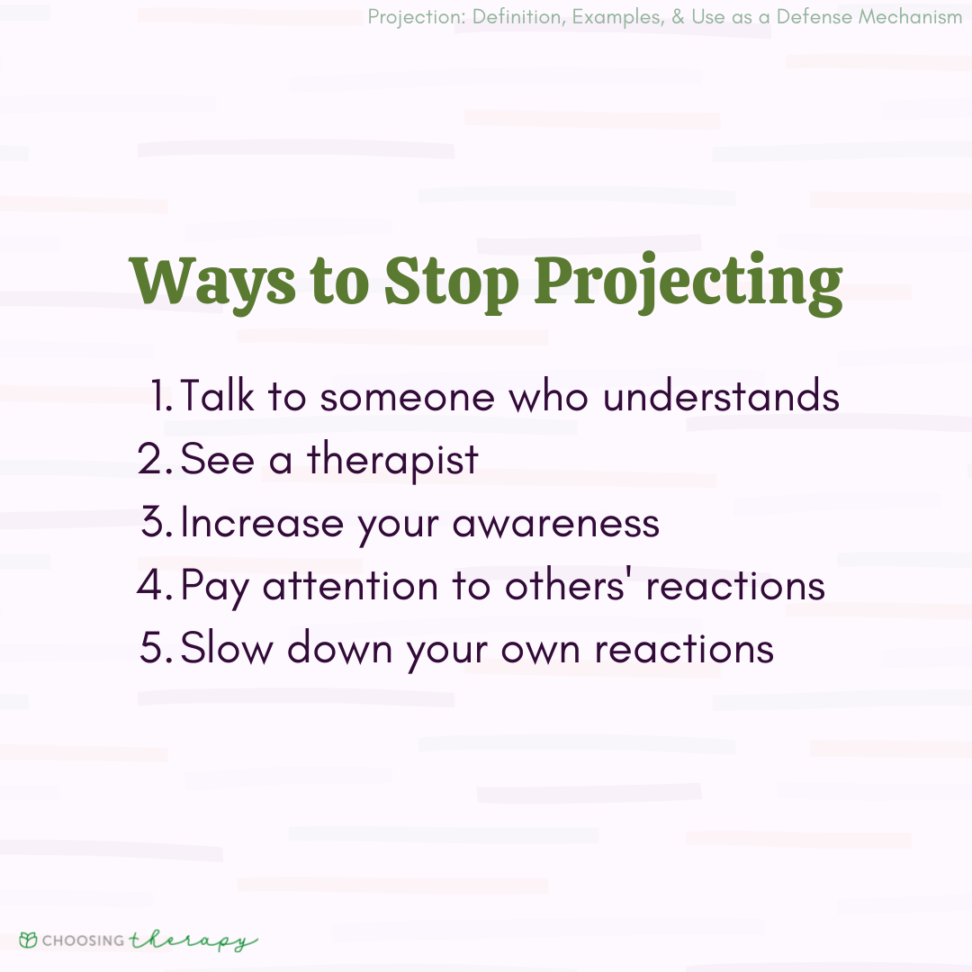 Projection: Definition, Examples, & Use as a Defense Mechanism ...