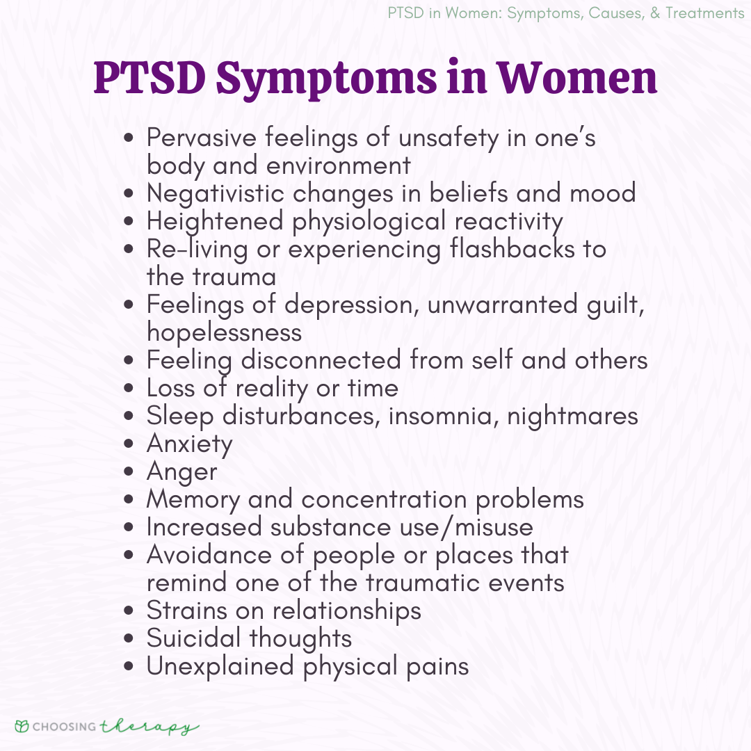 What Does PTSD in Women Look Like?