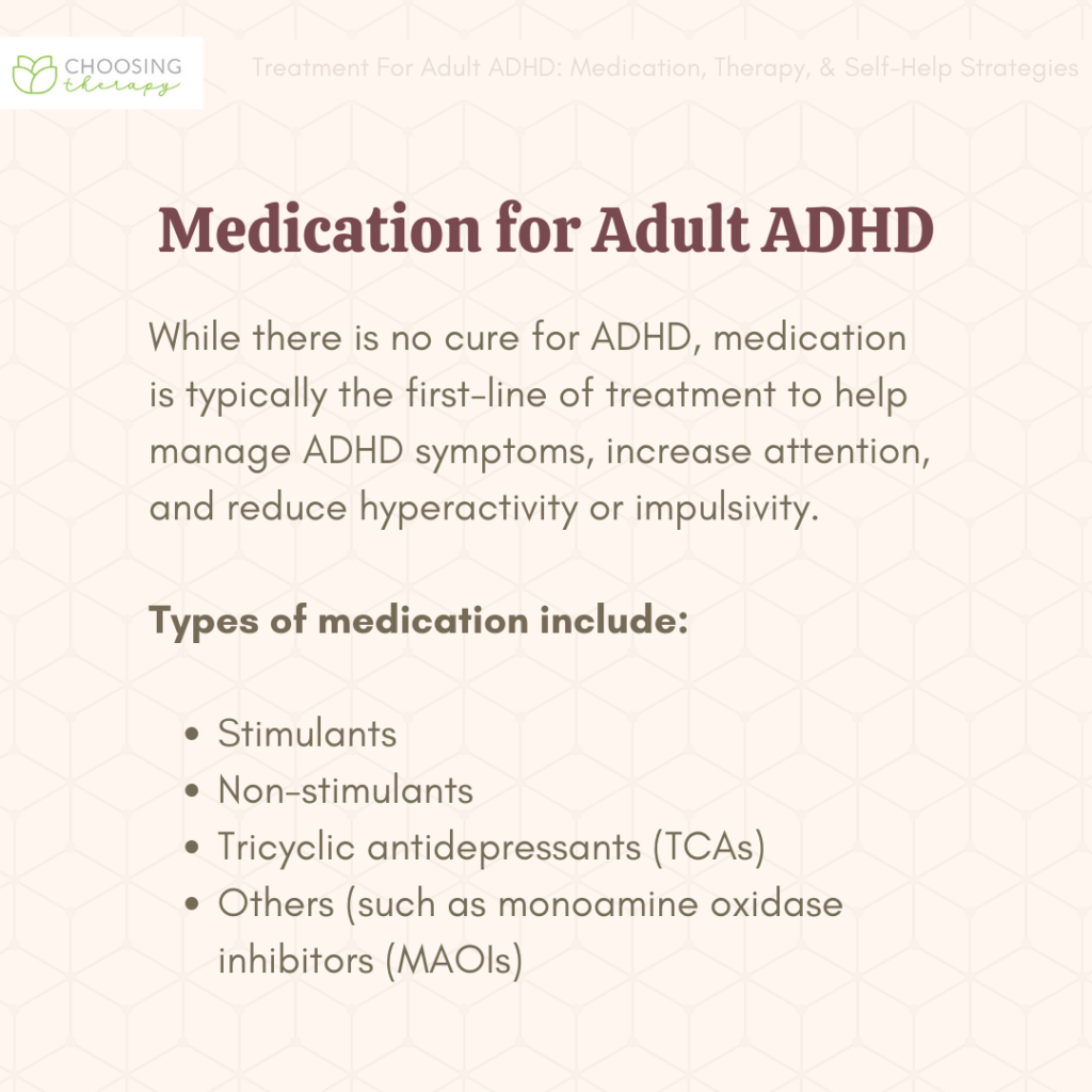 How Is Adult ADHD Treated?