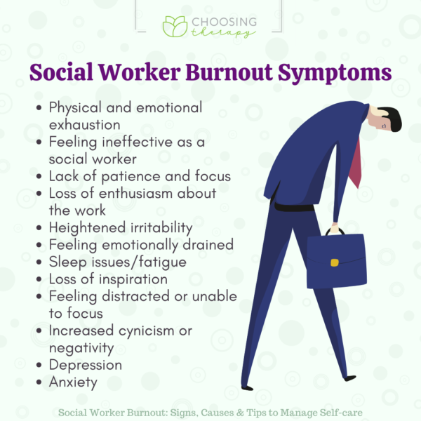 Social Worker Burnout: Signs & 15 Tips to Practice Self Care