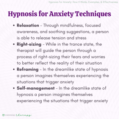 Hypnosis for Anxiety: How It Works, Examples, & Effectiveness