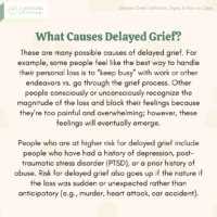 What Is Delayed Grief?