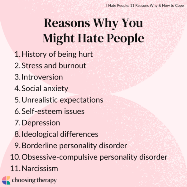 I Hate Everyone: 11 Possible Reasons & What to Do About It