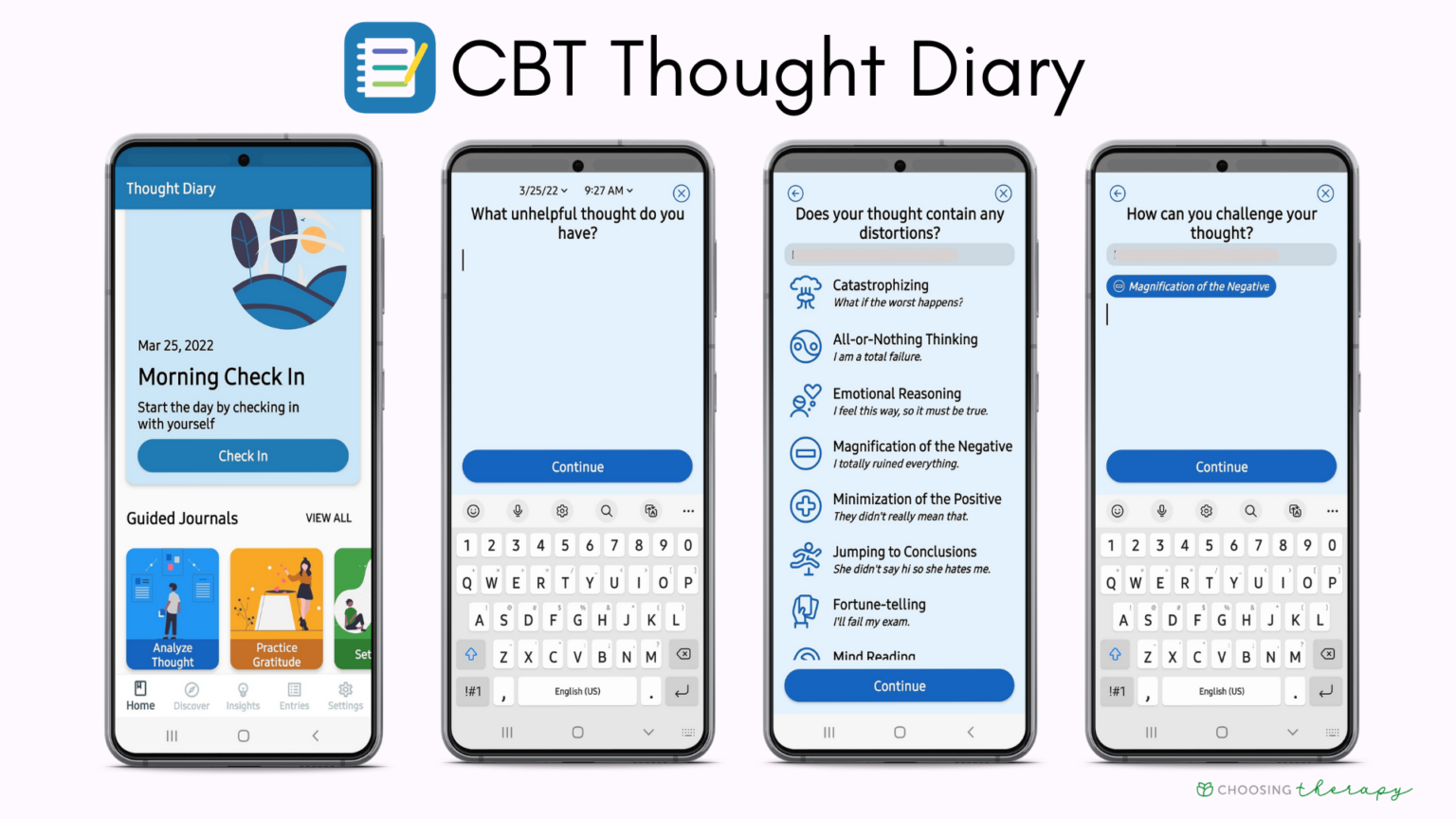 15 Best CBT Apps of 2022 - Choosing Therapy