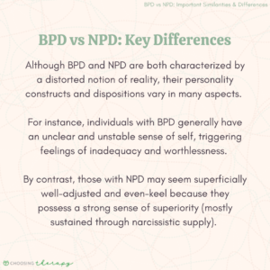 BPD Vs. NPD: Important Similarities & Differences