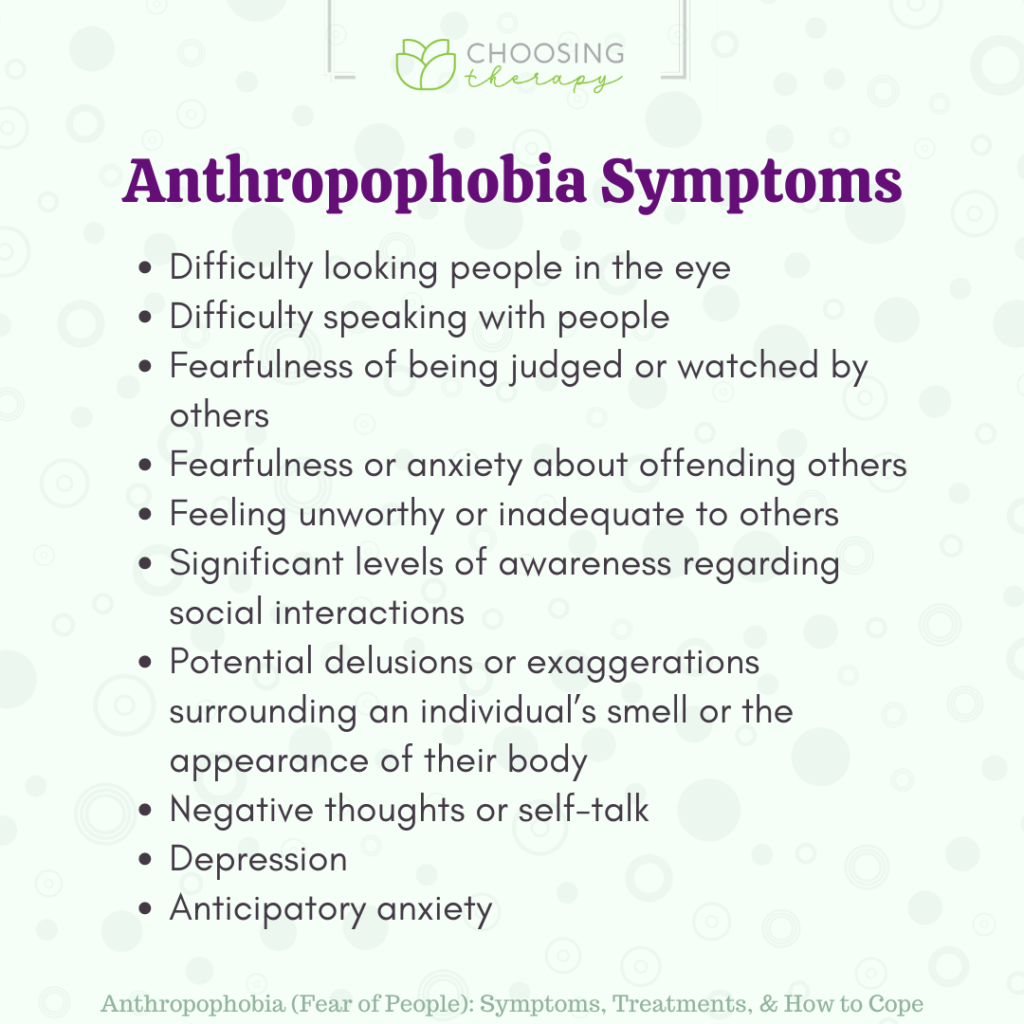 Anthropophobia (Fear of People): Symptoms, Treatments, & How to Cope