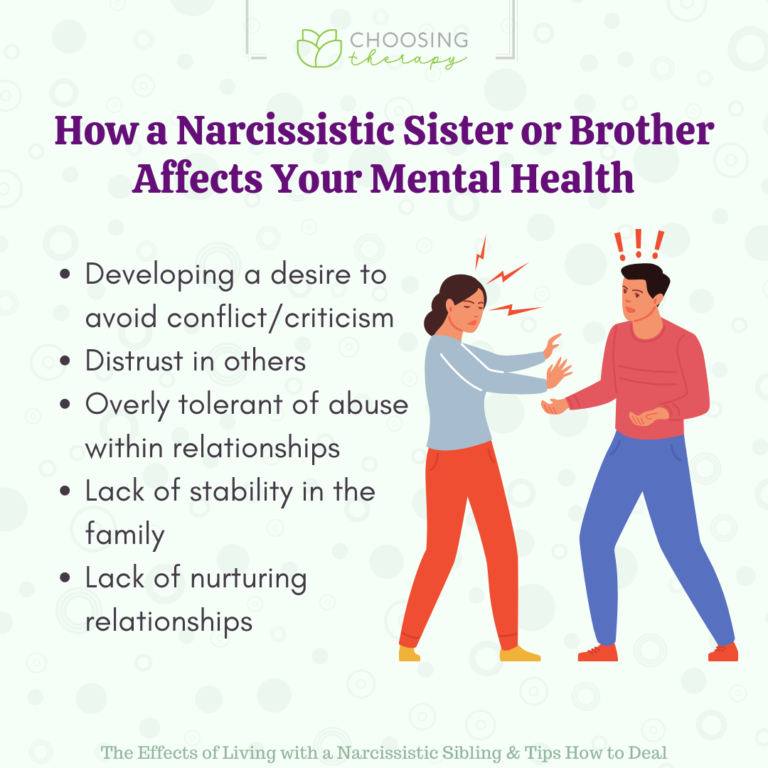 The Effects of Living With a Narcissistic Sibling & 5 Ways to Deal With ...