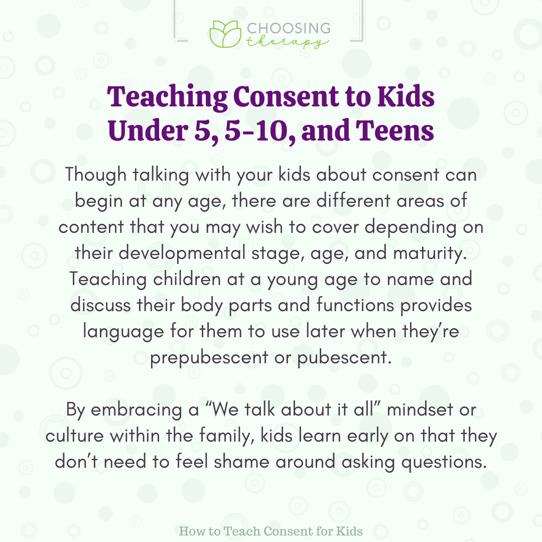 How to Talk to Your Kids About Consent