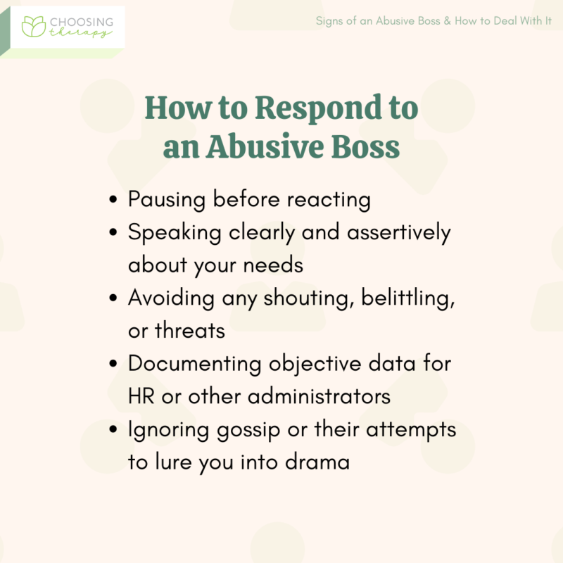 19 Signs You’re Working for an Abusive Boss