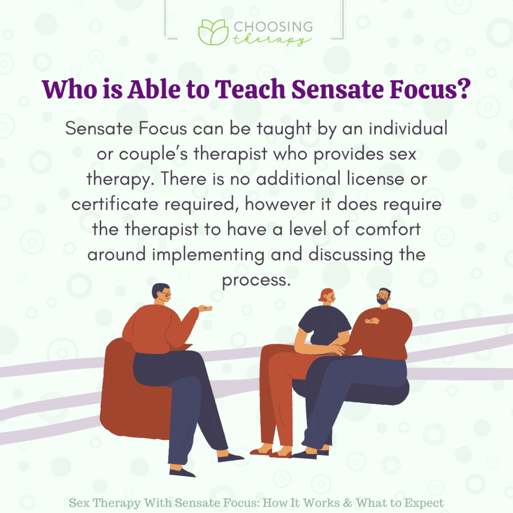 What is Sensate Focus Therapy?