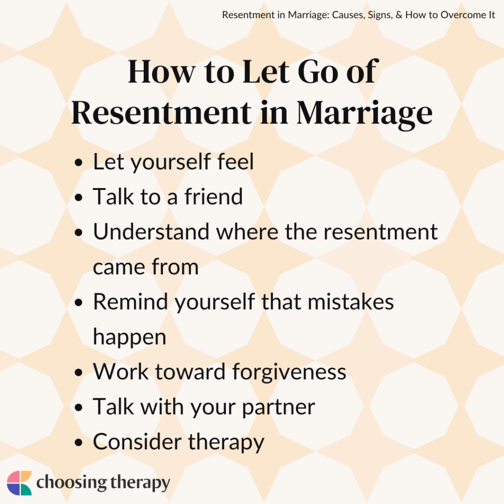 How to Overcome Resentment in Marriage
