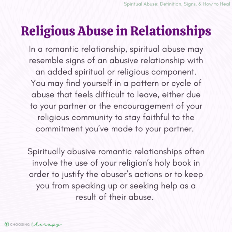 What Is Spiritual Abuse?