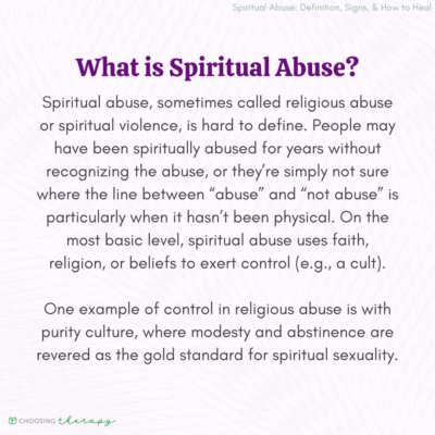 What Is Spiritual Abuse?