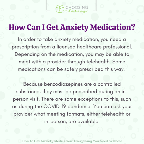 How to Get Anxiety Medication: First Time, Refills & More