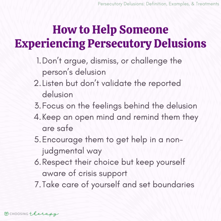 Persecutory Delusions: Definition, Examples, & Treatments - Choosing ...