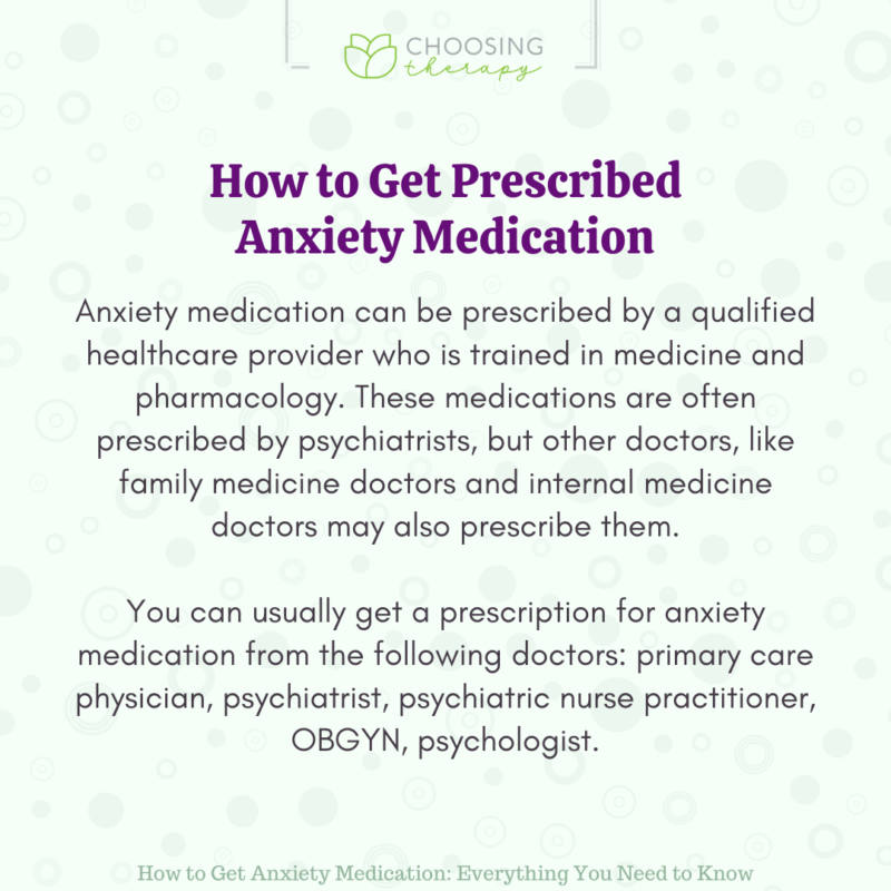 How to Get Anxiety Medication: First Time, Refills & More