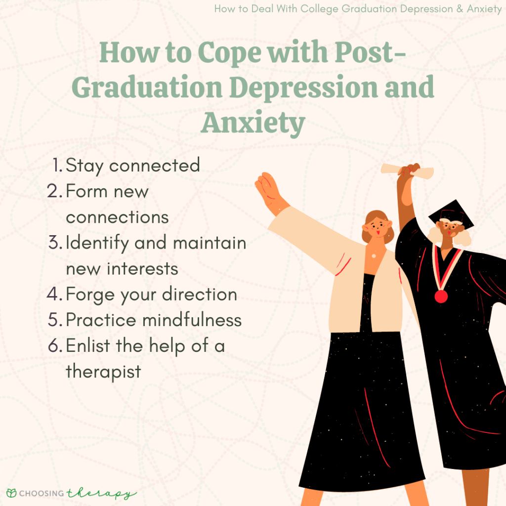 Dealing With College Graduation Depression & Anxiety
