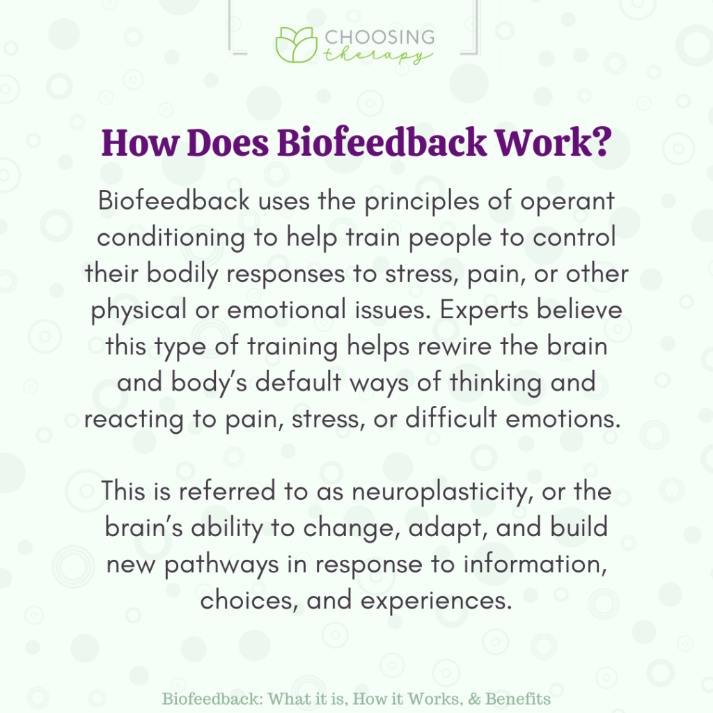 The Benefits of Biofeedback