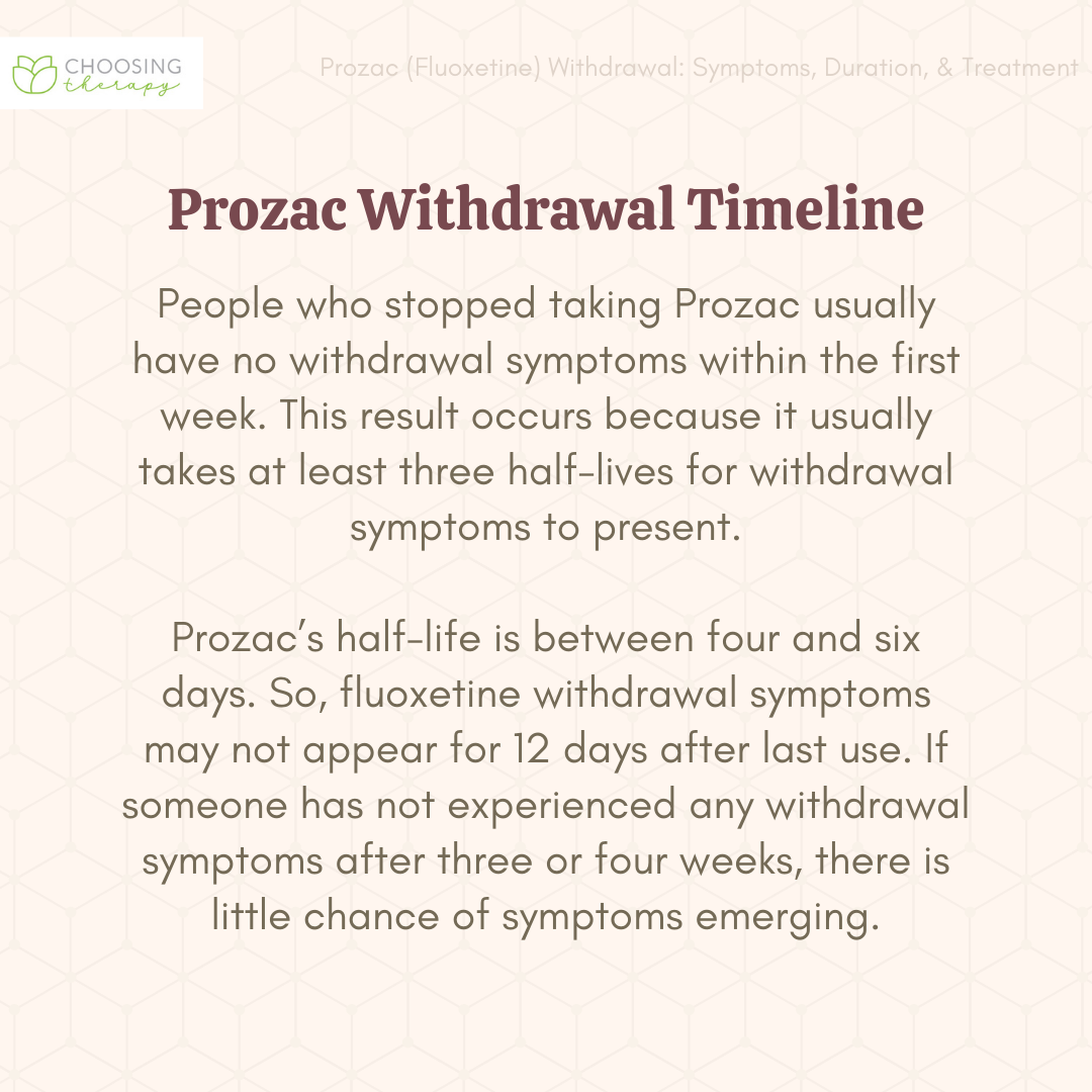 Prozac Withdrawal Symptoms: How Long They Last & Strategies for Relief