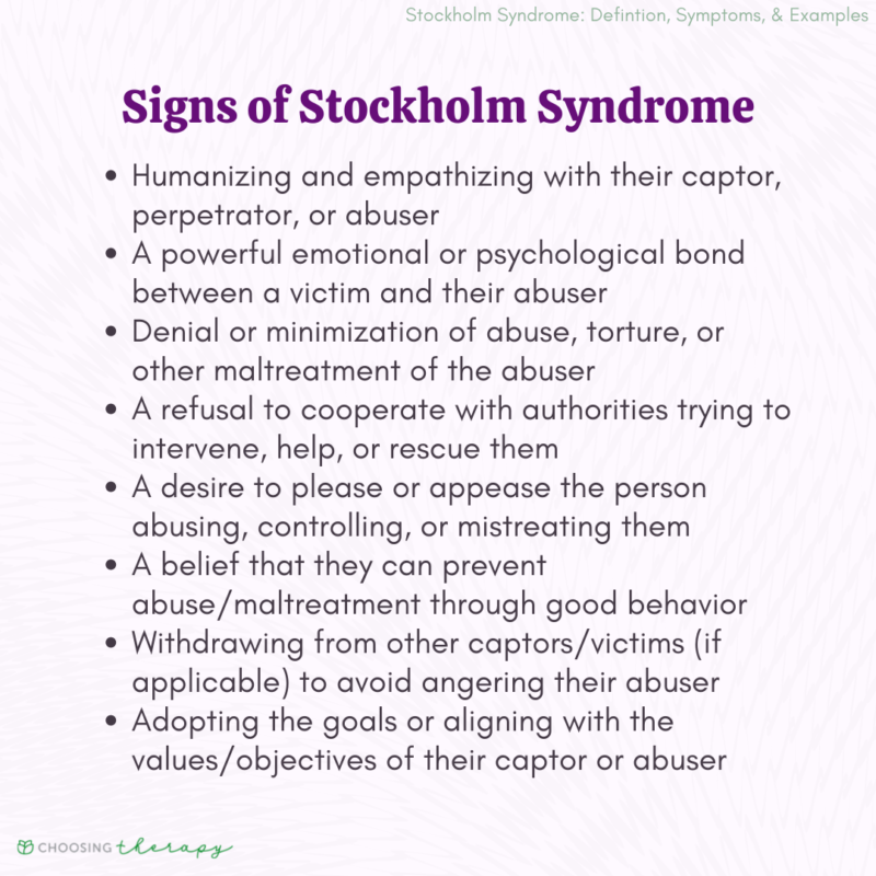 What Is Stockholm Syndrome?
