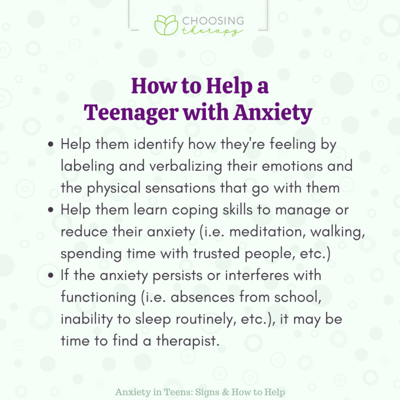 What Does Anxiety Look Like in Teens?