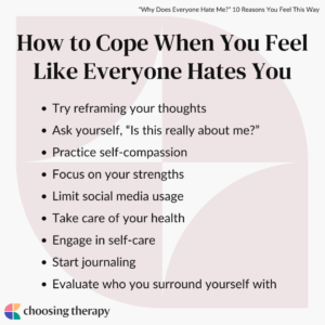 What to Do When You Feel Like Everyone Hates You
