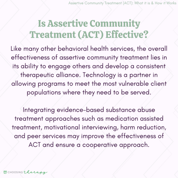 What Is Assertive Community Treatment?