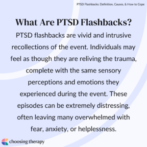 PTSD Flashbacks: What They Look Like & How to Cope